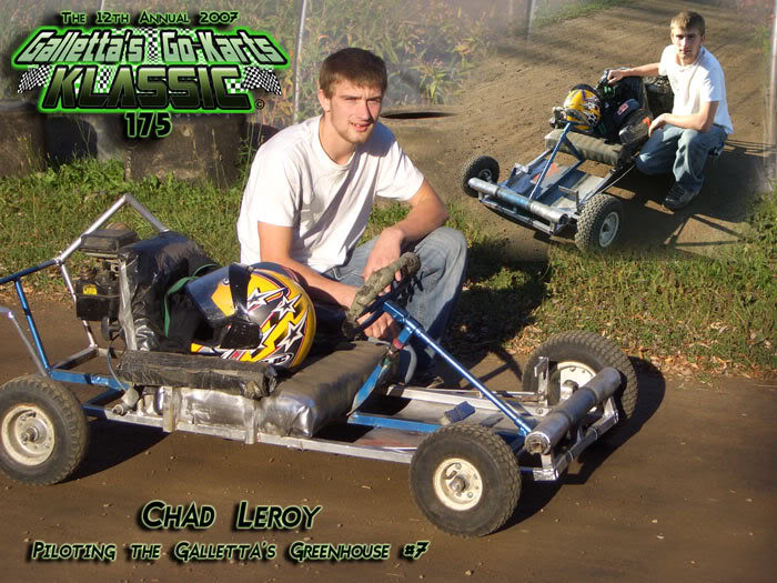 86th. Chad Leroy – Galletta's Karting Club